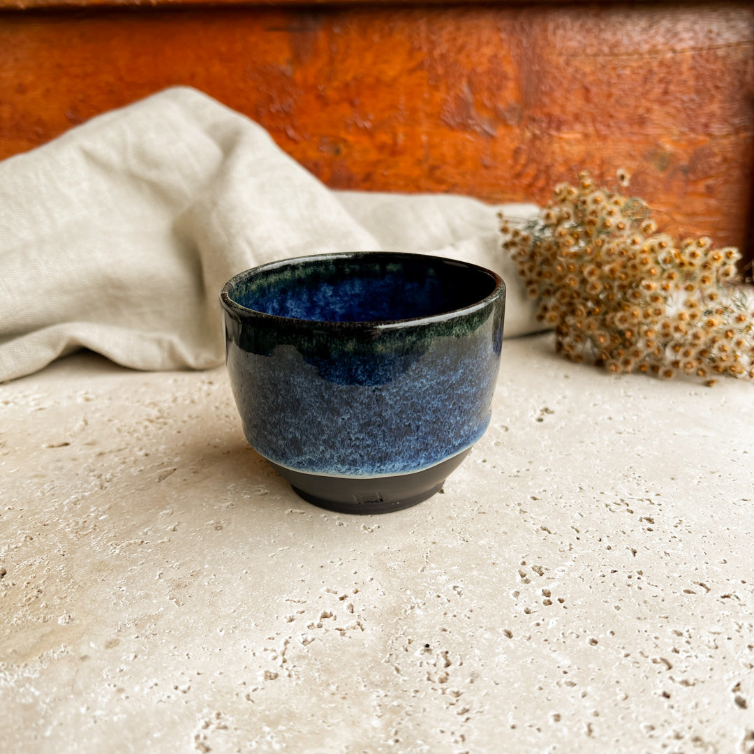 Handmade Ceramic Cup - Blue Glaze | Handmade Ceramics Brisbane